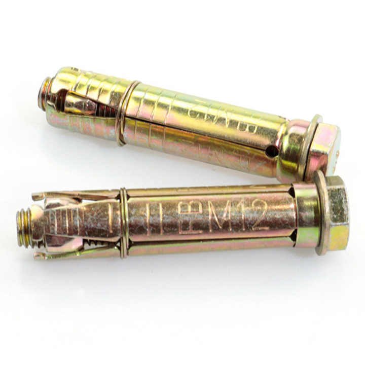 Carbon Brass M6 M8 M10 M12 Zinc Plated Expansion Bolts Fix Drop in ...