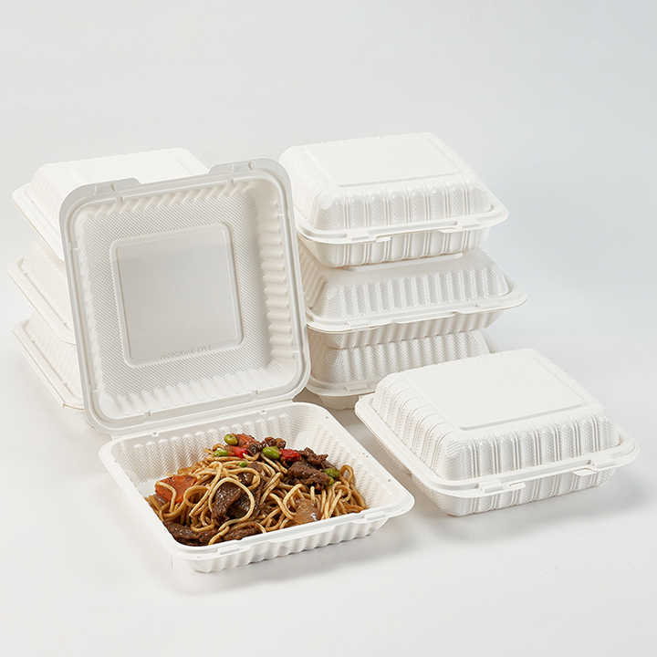 Disposable Takeout Lunch Box Restaurant to Go Clamshell Food Container ...