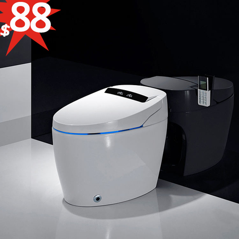 Smart Toilet - Back to Wall Mounted Ceramic Wc with Bidet