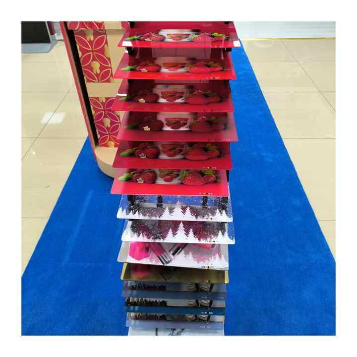 Custom Metal Paper Display Rack - A4 Paper Holder Stand