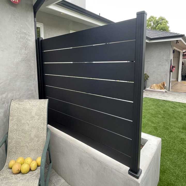 Modern Fence Design Cladding Decoration Electric Fence for Livestock ...