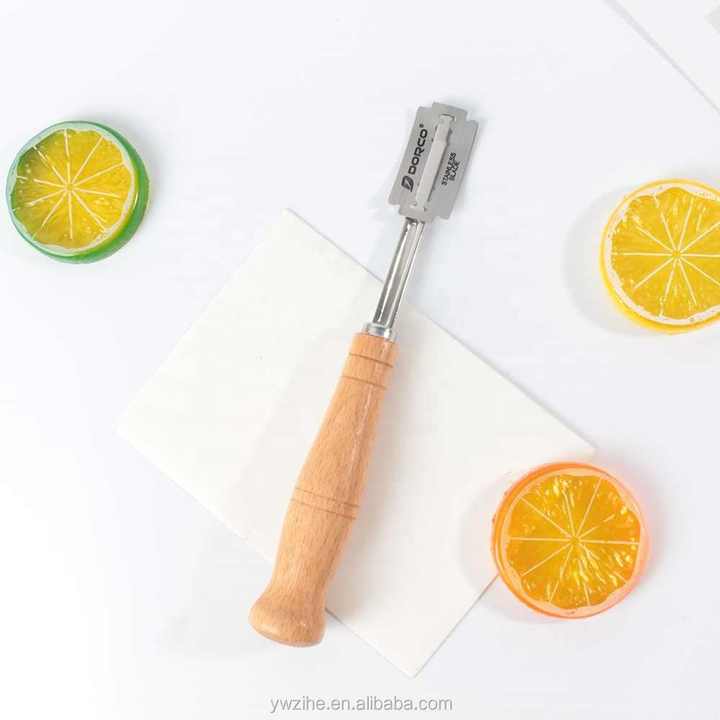 With Long Wooden Handle Bread BakersTools Bakery Scraper Bread Knife ...