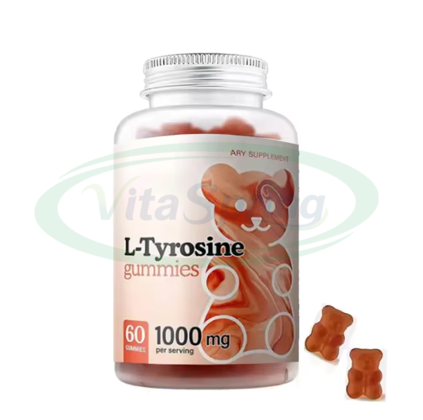 VitaSpring OEM Brain Supplement L-tyrosine Gummies for Relaxation Focus ...