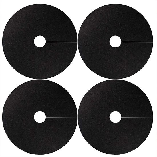 Black Felt Tree Rings Landscape Fabric Anti-Grass Cloth Agricultural ...