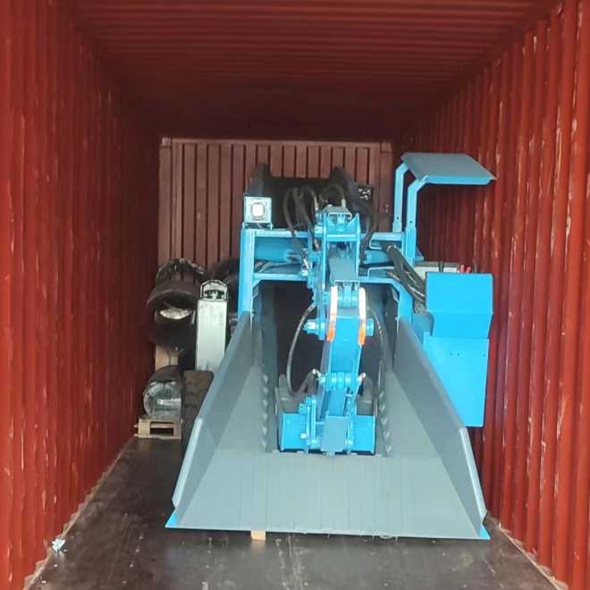 ZWY50L Underground Gold Mining Mucking Loader Small Tunnel Digging ...