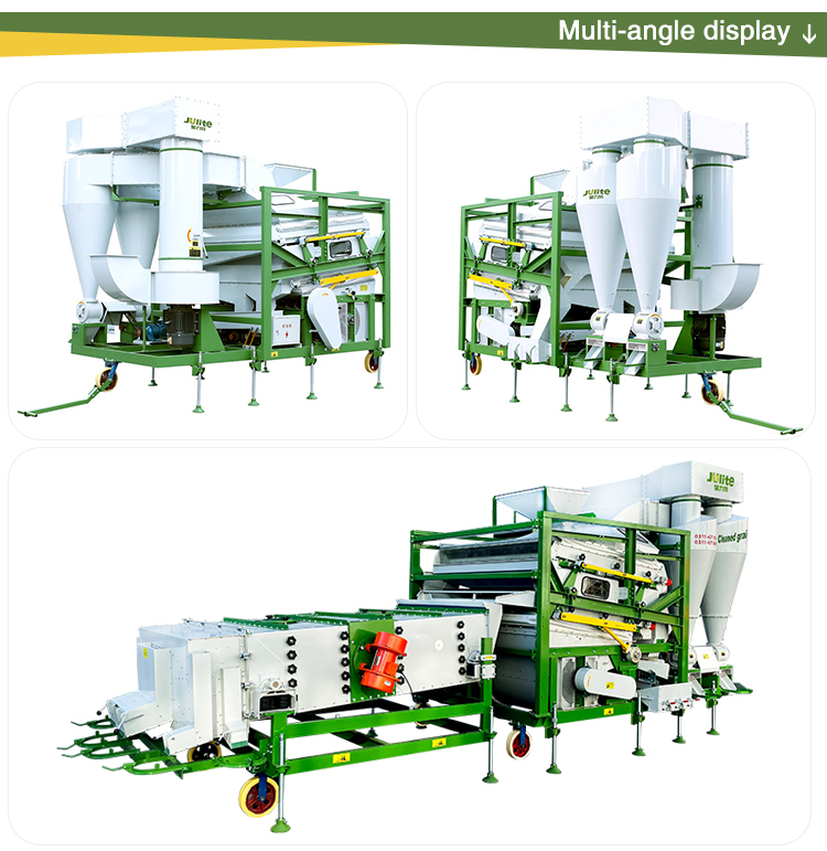 High Performance Separating Grains Sesame Cleaning Processing Machine ...
