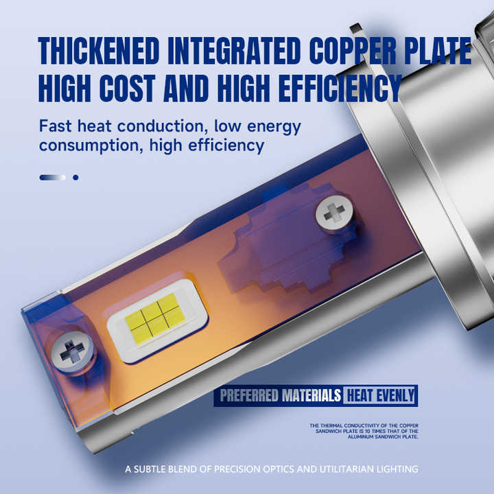 C8 Light-emitting Diode Headlight 60w H7h11 Light-emitting Diode Bulb ...