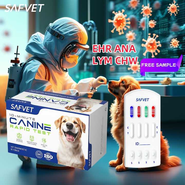 A Pet Care Rapid Test Kit Feline Cat Canine Fip Fcov Ehr Ccv Y Cdv Cpv ...