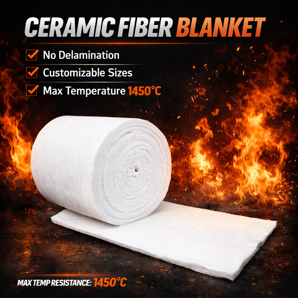 1450 High Temperature Ceramic Fiber Blanket for Furnace Lining Ceramic ...