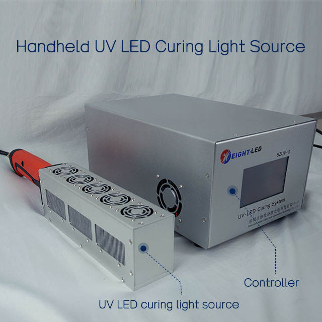 Handheld Portable UV Curing Gun with Purple Light Customized 395nm LED ...