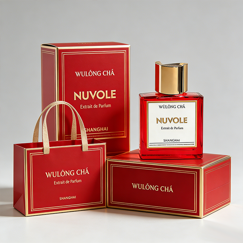 Recommend 50Ml Perfume Bottle Red Empty Perfume Glass Bottle Square ...