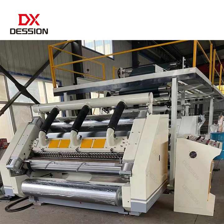 Automatic Single Facer Corrugator Machine Fingerless Vacuum Design for ...