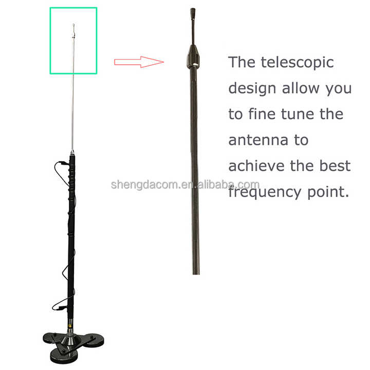 Good performance HF car antenna 3-50mhz broadband mobile antenna ham ...