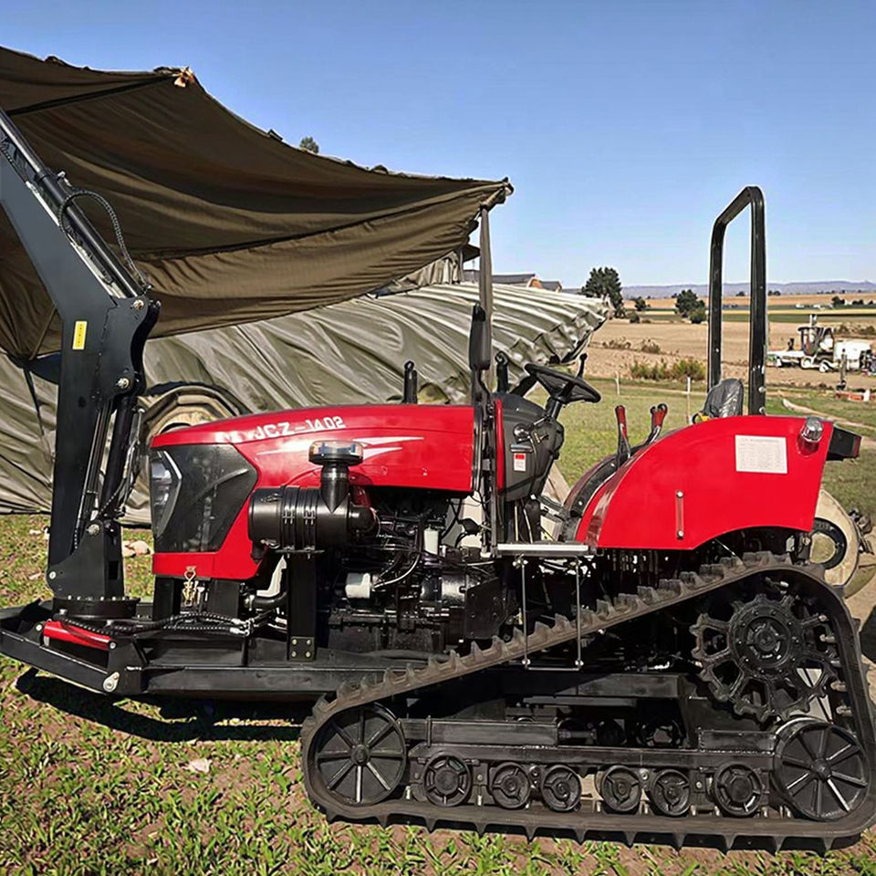 140hp Multifunctional Mini Crawler Tractor with Enclosed Cab Trade Gear ...