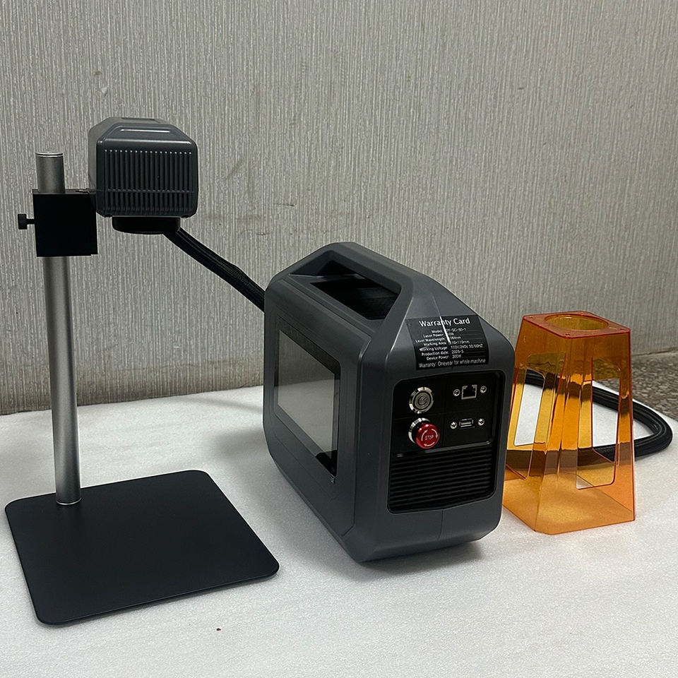 20w 30w Hand-held Marking Machines Portable Marking Equipments Laser ...
