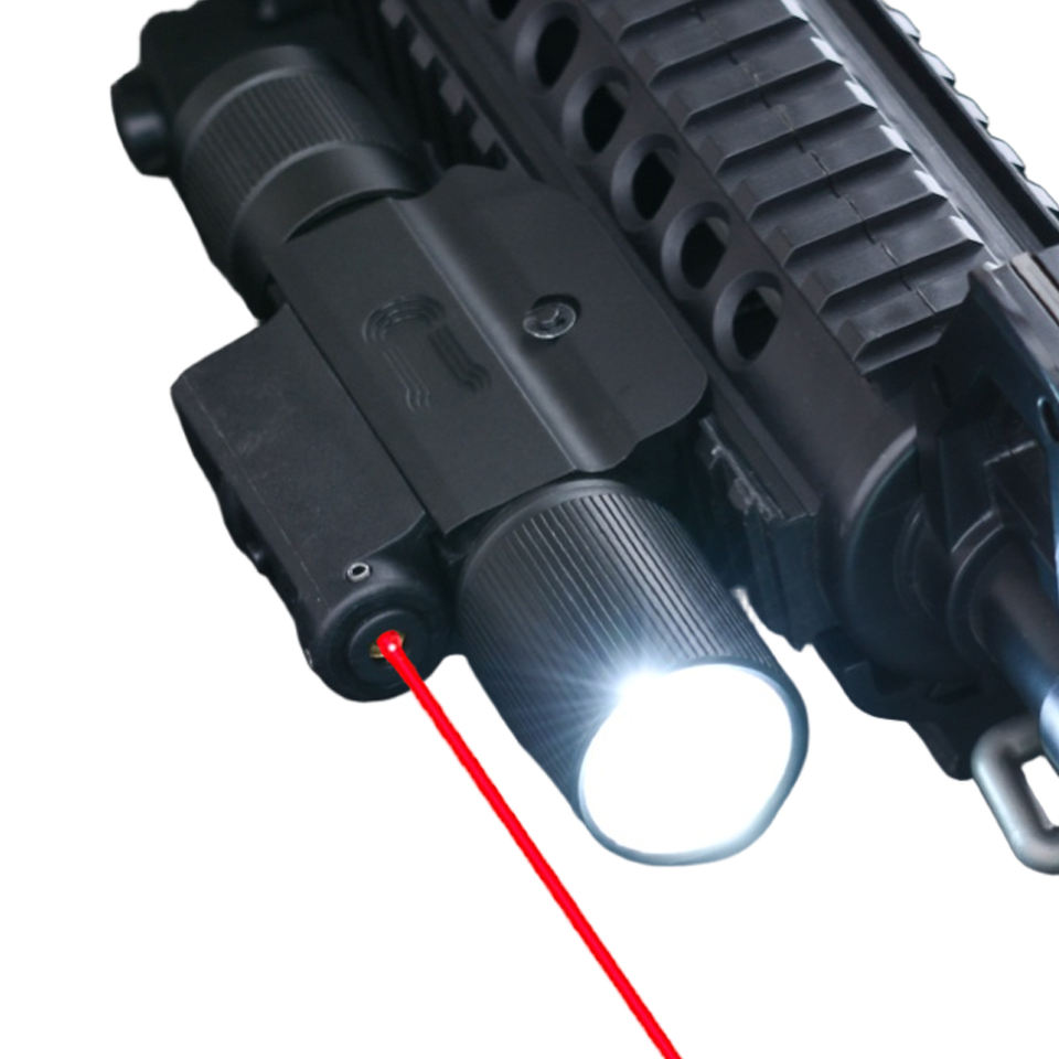 High Power LED Tactical Flashlight Aviation Grade Aluminum Alloy CNC ...