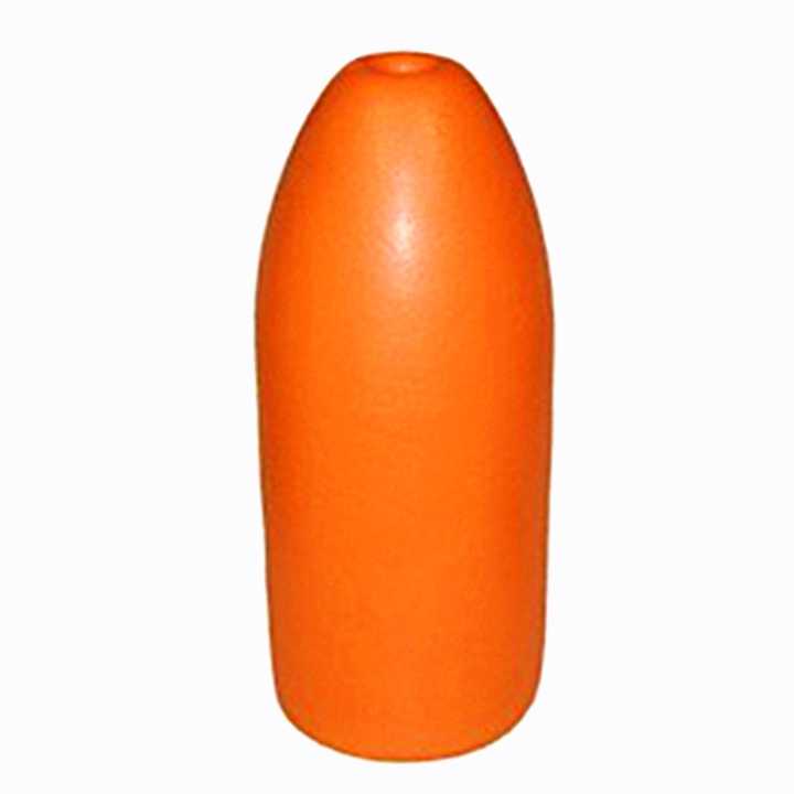 Marine Commercial Crabbing Orange PVC Bullet Fishing Crab Pot Float ...