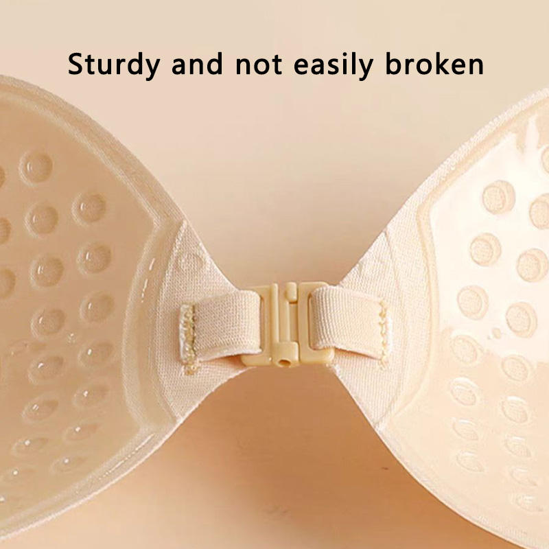 Breathable Women's Wedding Dress Silicone Invisible Large Small Breast ...