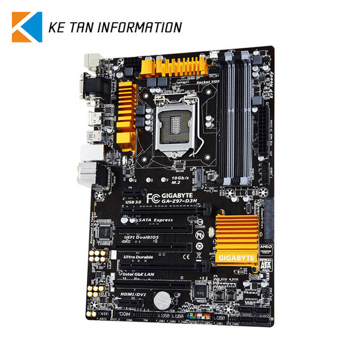 GIGABYTE GA-Z97-D3H LGA 1150 Gaming Motherboard with Intel Z97 Chipset