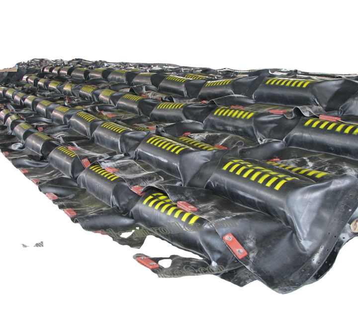 Inflation Rubber Oil Spill Containment Boom for All Kinds of Waters ...