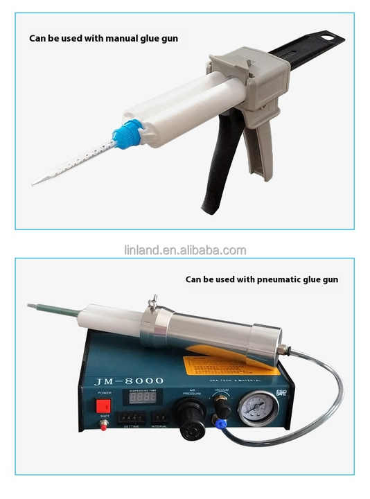 900Ml 2:1 PP/PE Epoxy Silicone Empty Dual Cartridge Two Component Adhesive Cartridge| Alibaba.com