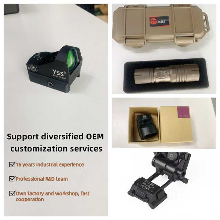 Tactical Scope With Laser for Outdoor CS Game Hunting with Red Laser 1x ...