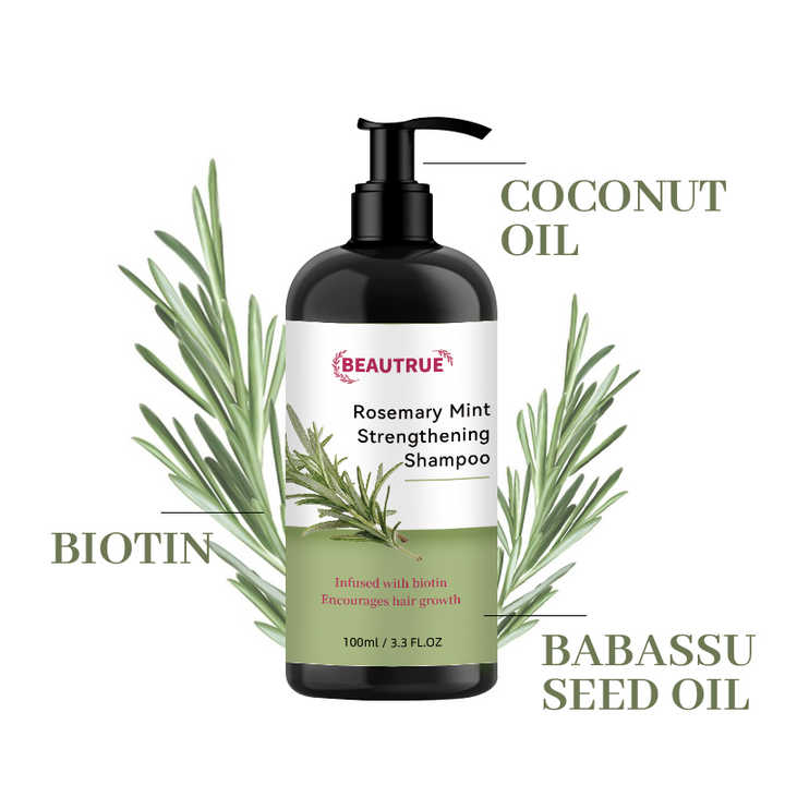 Rosemary Mint Strengthening Shampoo Deep Nourishing Care Hair Cleaning ...