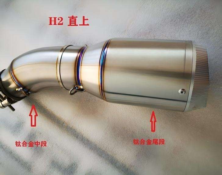 Suitable for Kawasaki H2 H2sx H2 Modified Titanium Alloy Front H2sx ...