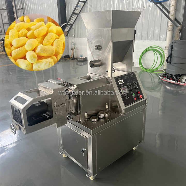 Automatic Commercial Rice Maize Corn Chps Cheese Ball 45kg/h 50kg/h ...