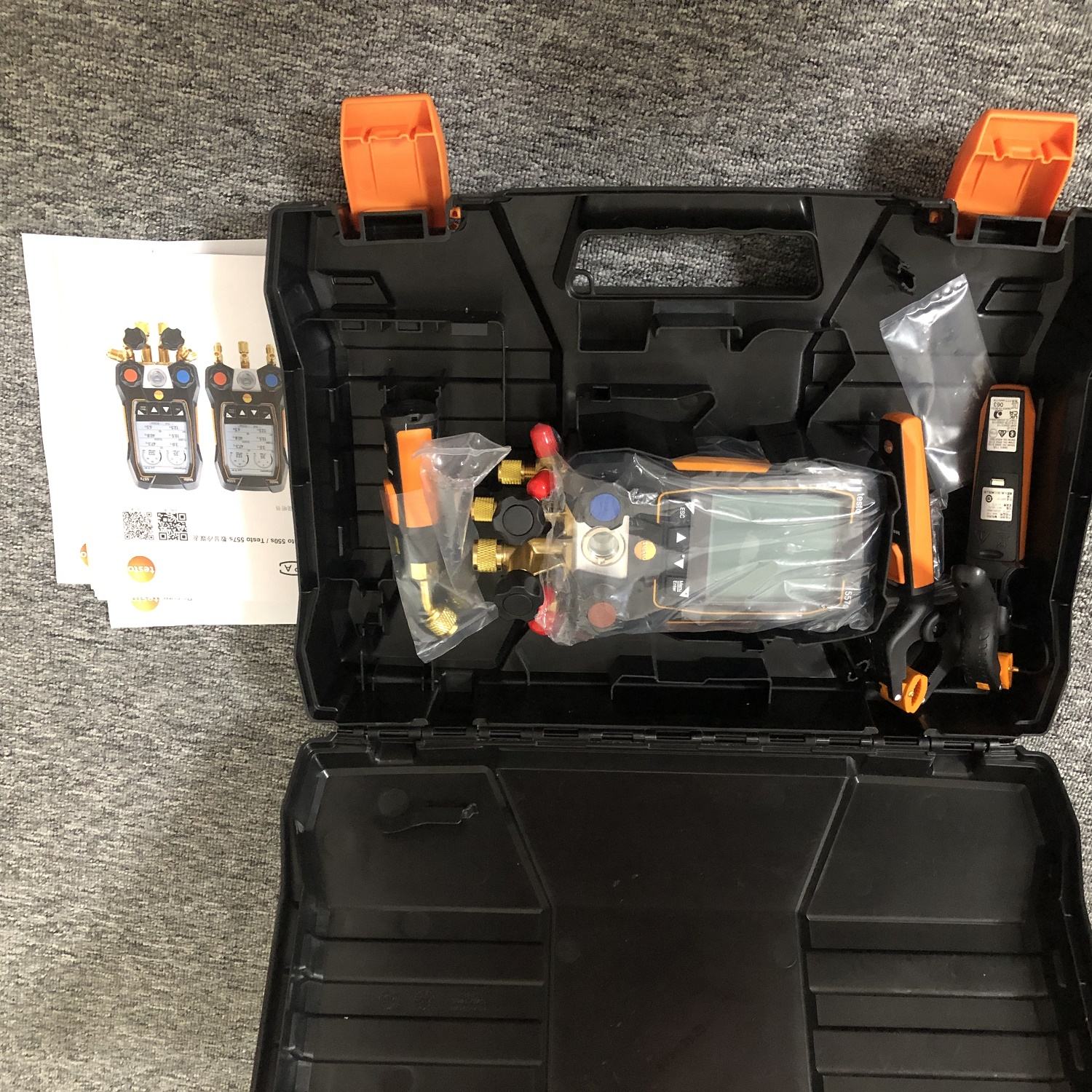 Smart Testo 557s Smart Kit with 2 digital multimeter valves Products ...