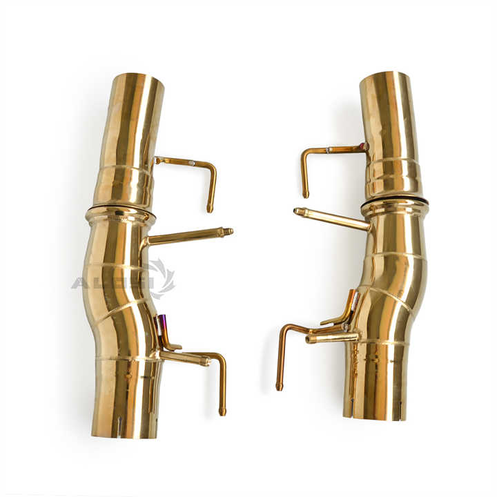 For Ferrari SF90 3.9T V8 Exhaust Mid Pipe High-performance Exhaust Pipe ...