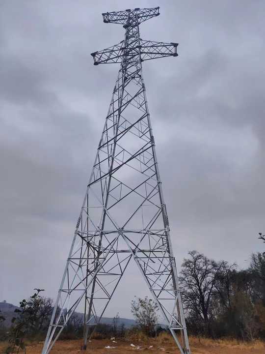 Manufacturer Supply 220kv Power Tower Steel Structure Iron Transmission ...