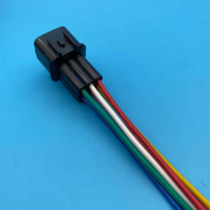 Auto 6 Pin Headlight Male Connector with Terminals and Seals Made in ...