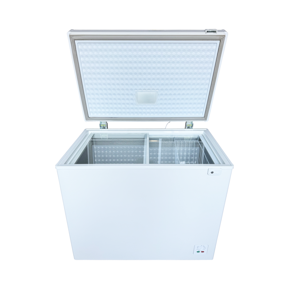 12V/24V 200l Manual Defrost Solar Deep Freezer Solar Panel Battery Kit ...