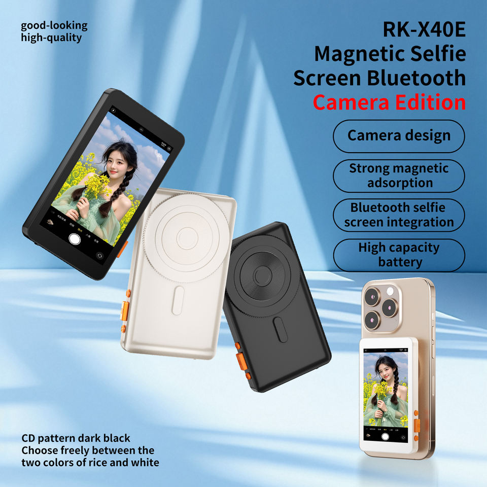 Magnetic Selfie Screen - Wireless Camera Monitor for Vlogs