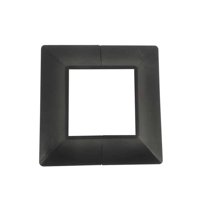 Split Plastic Fence Post Base Cover Popular Design Base Plate Cover 2 ...