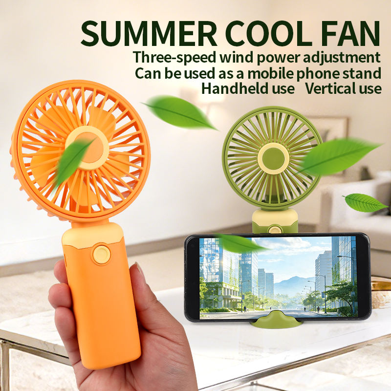 Portable Mini USB Electric Handheld Fan Summer Battery Charging ...