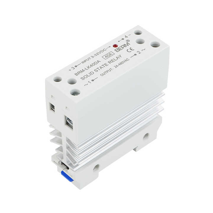 SSR-40DA Solid State Relay with Radiator - 10A to 120A