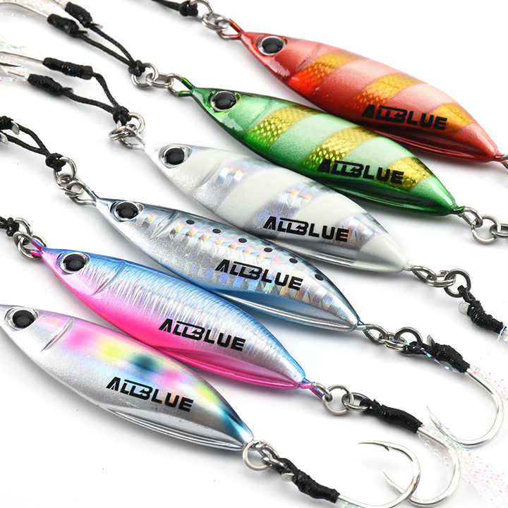 ALLBLUE S-BENT Jigging Lures - Versatile Fishing Solutions