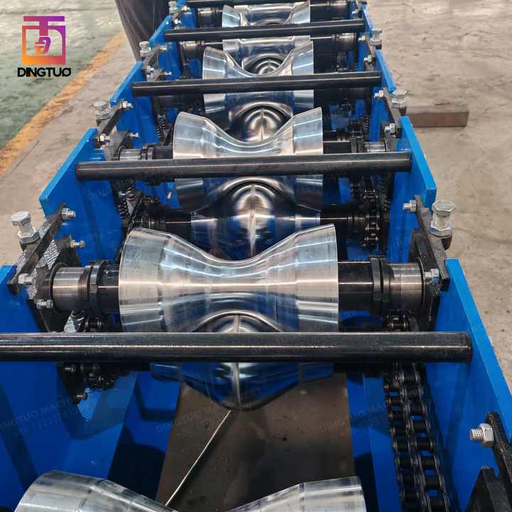 Metal 100-318 Arc Ridge Tile Equipment Roof Top Ridge Cap Roll Forming ...