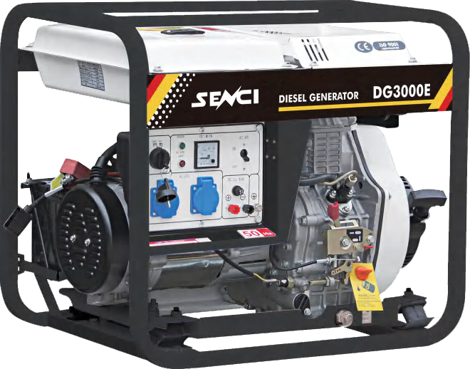 Senci Diesel Generator 5kw 8kw Portable Open Type Generator 8kva for ...