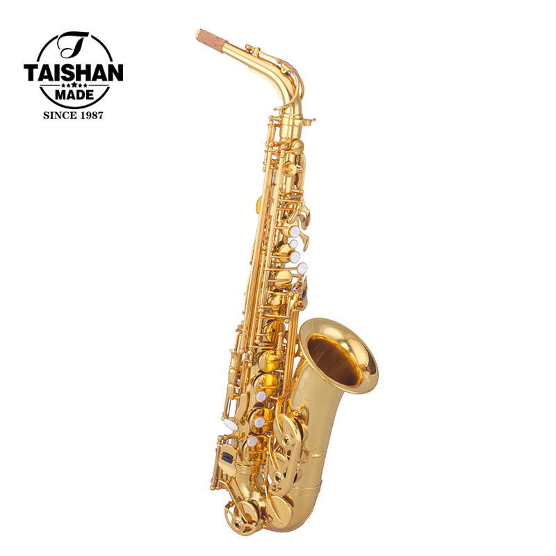 Taishan Brand Gold Lacquer Hand Engraved Brass Taishan 660 EB Tone Alto ...