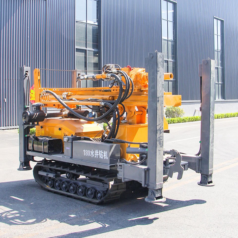 Hydraulic Crawler Pneumatic DTH Drilling Rig for Blasting Rock Stone ...