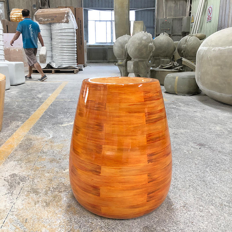Classic Design Large FRP Fiberglass Epoxy Coated Flower Pot Planter ...