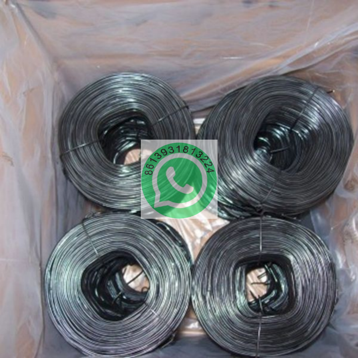 1.57mm Annealed Rebar Tie Wire Q195 Black Surface 1.5kg Roll 10 Rolls ...