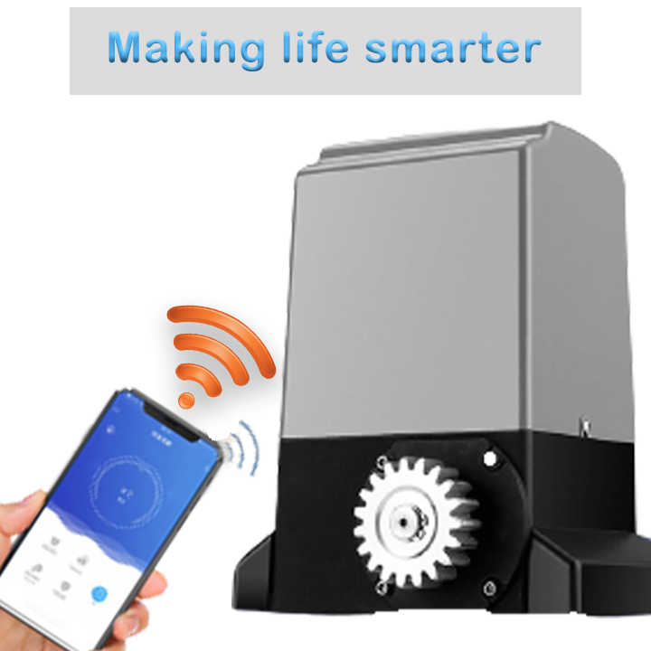 Smart Sliding Gate Operator 550W, 1200kg Capacity, Electric Gate Opener ...