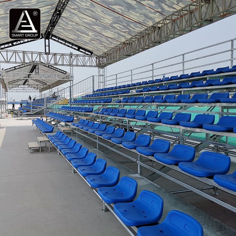 Outdoor Sports Membrane Structure Grandstand Seating Steel Grandstand ...