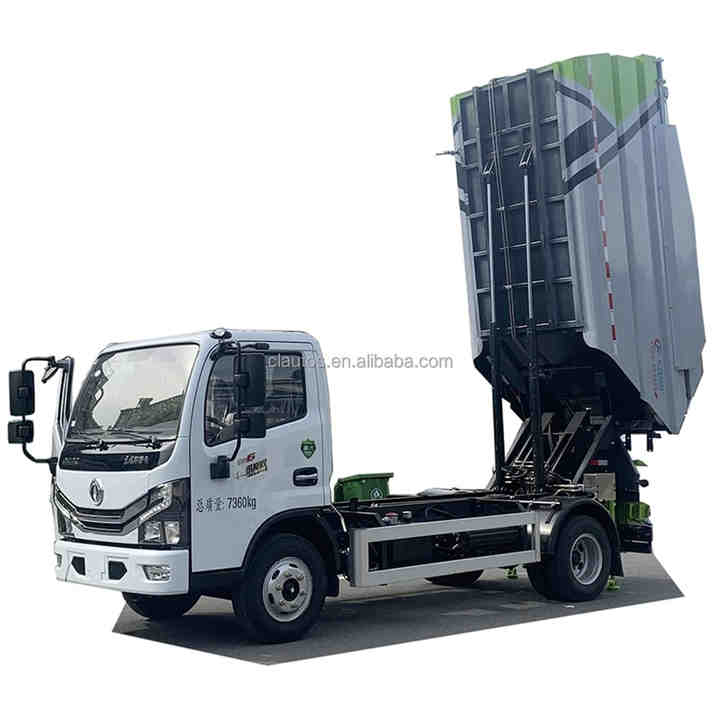 5ton Side Loading Garbage Truck Side Loaders Garbage for Sale Garbage ...