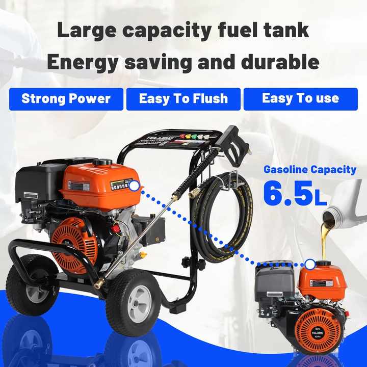 Hot Sale Portable Pressure Washer Equipment With Gasoline High Pressure ...