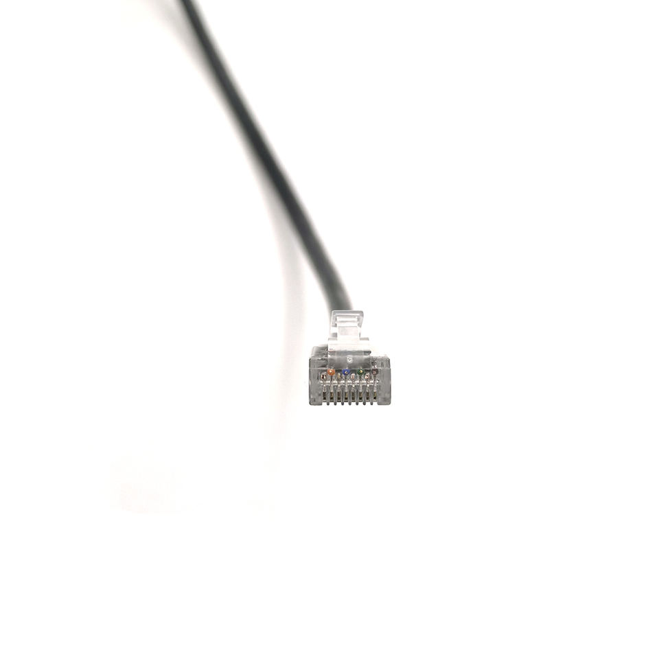 RJ45 CAT7 SFTP Network Cable Customized 0.5m 1m 3m Length 26AWG Indoor ...